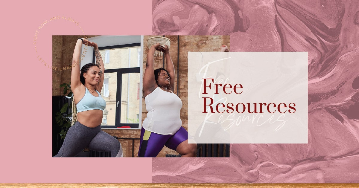 Resources for intuitive eating and body image healing