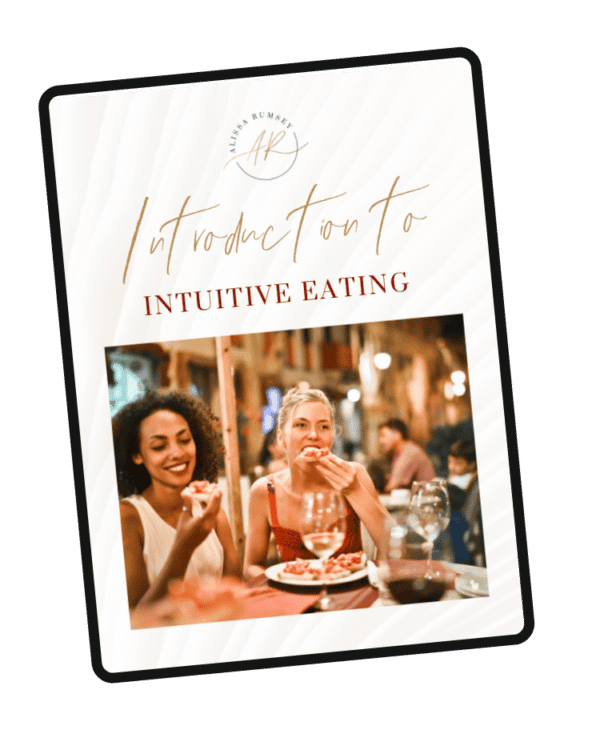 Resources for intuitive eating and body image healing