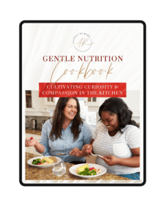 Resources for intuitive eating and body image healing