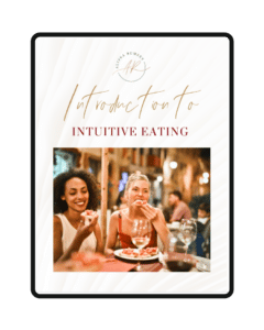 Resources for intuitive eating and body image healing